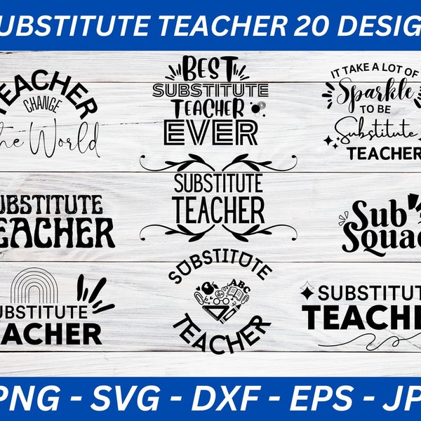 Teacher Svg Bundle - Etsy