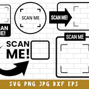 20 + Designs Scan Me Svg Png Bundle, Commercial Use Svg, Svg Files ...