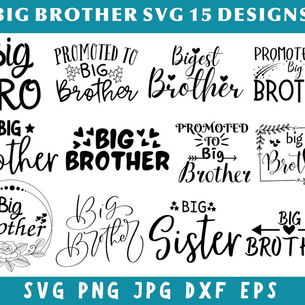Big Brother Svg - Etsy