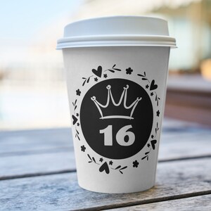 16th Birthday Svg Bundle, Sixteen Svg Png, 16 Birthday Png, Birthday ...