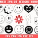 25 emoji SVG Emoji PNG Smiley Face Svg Happy Face Svg - Etsy