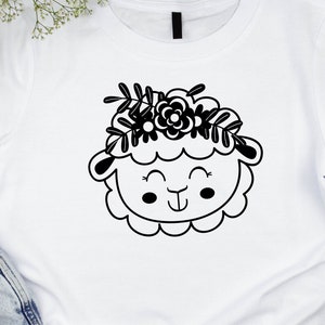 Schaf-Svg-Bundle, Schaf Png, Lamm SVG, Schaf Clipart, Tier-Svg-Bundle ...