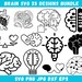 Brain Svg Bundle, Brain Png, Brain Clipart, Brain Vector, Brain Svg ...