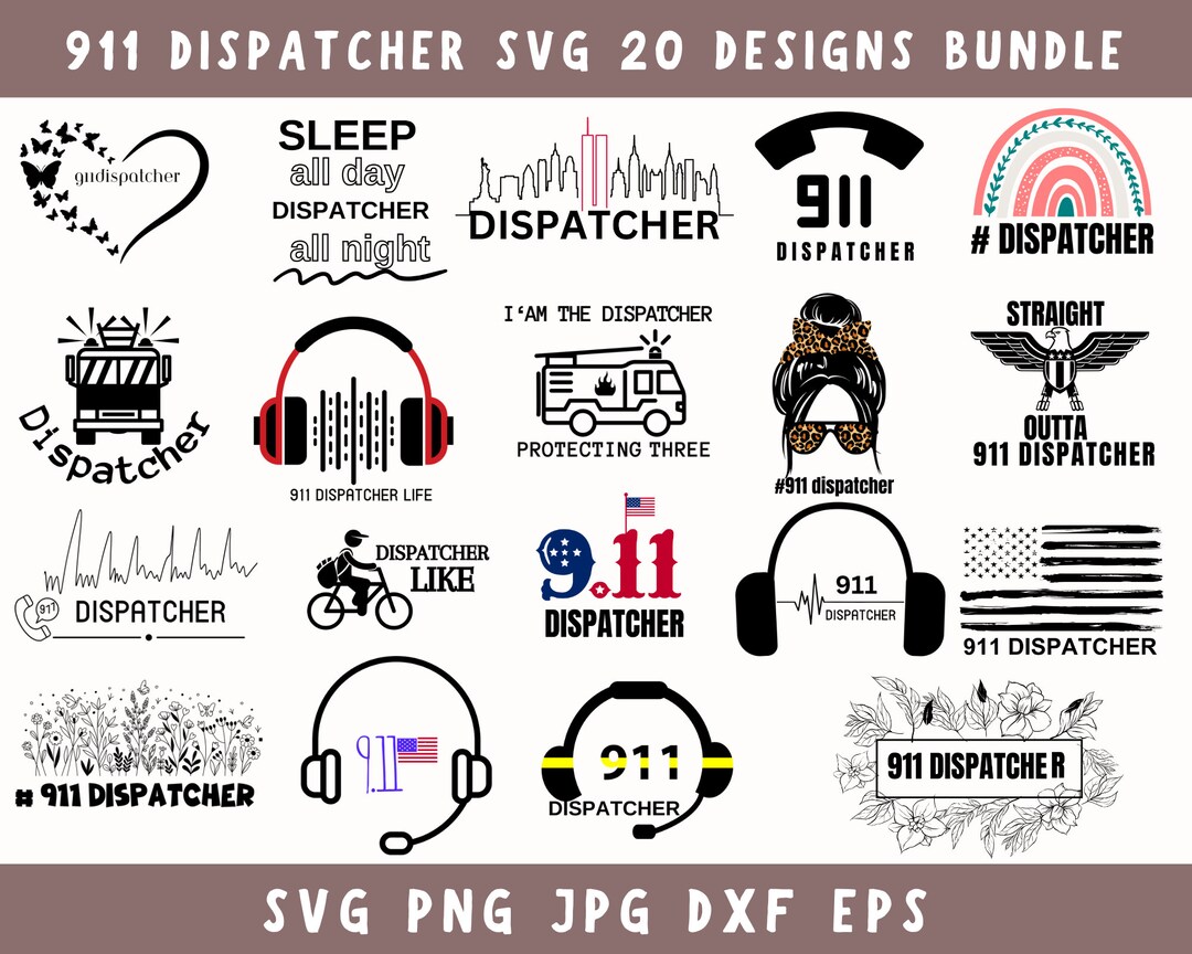 911 Dispatcher Svg, Dispatcher Svg Bundle, 911 Dispatcher Png, Dispatcher Gifts, Distressed Flag ...