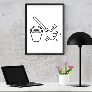 Cleaning Svg Bundle, House Cleaning Files, Cleaning Service Svg, Vector ...