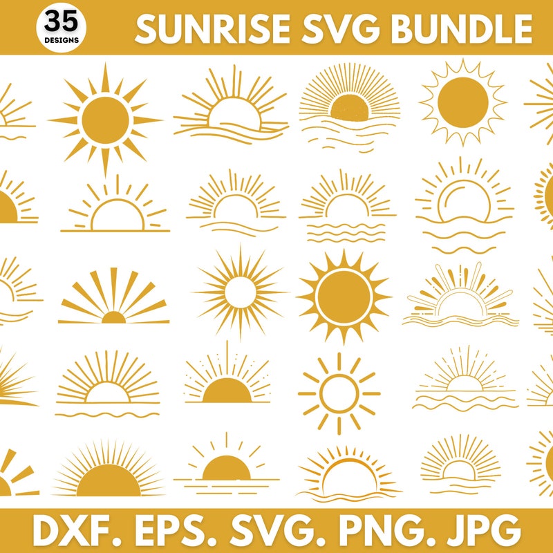 Day and Sun Clipart - Etsy