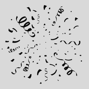 15+confetti Digital Download Designs, Confetti Png Bundle, Confetti ...