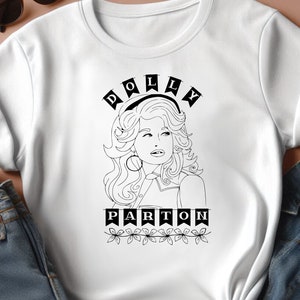 Digital Download Dolly Parton Svg File, Svg for Shirts, Svg Png ...