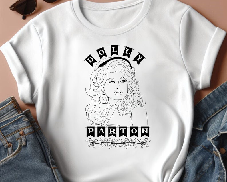 Digital Download Dolly Parton Svg File, Svg for Shirts, Svg Png ...