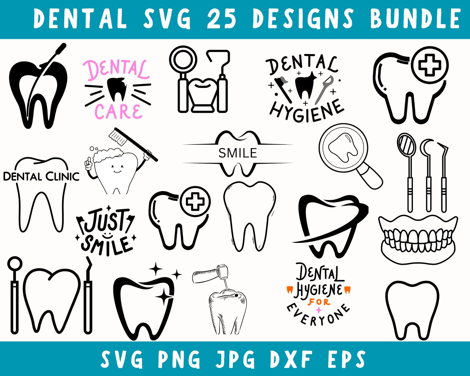 Dental Svg, Dental Clipart, Dental Assistant Svg, Dental Png, Dental ...