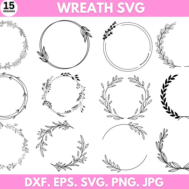 Laurel Wreath Frame - Etsy