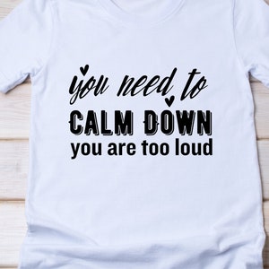 Calm Down Svg Bundle, Calm Down Png, Calm Down Svg, Calm Down Clipart ...