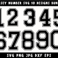 Numbers - Etsy