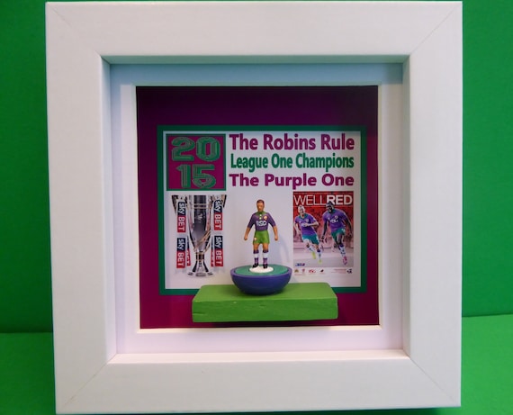Bristol City Subbuteo Artwork Mini Frame Picture Gift | Etsy