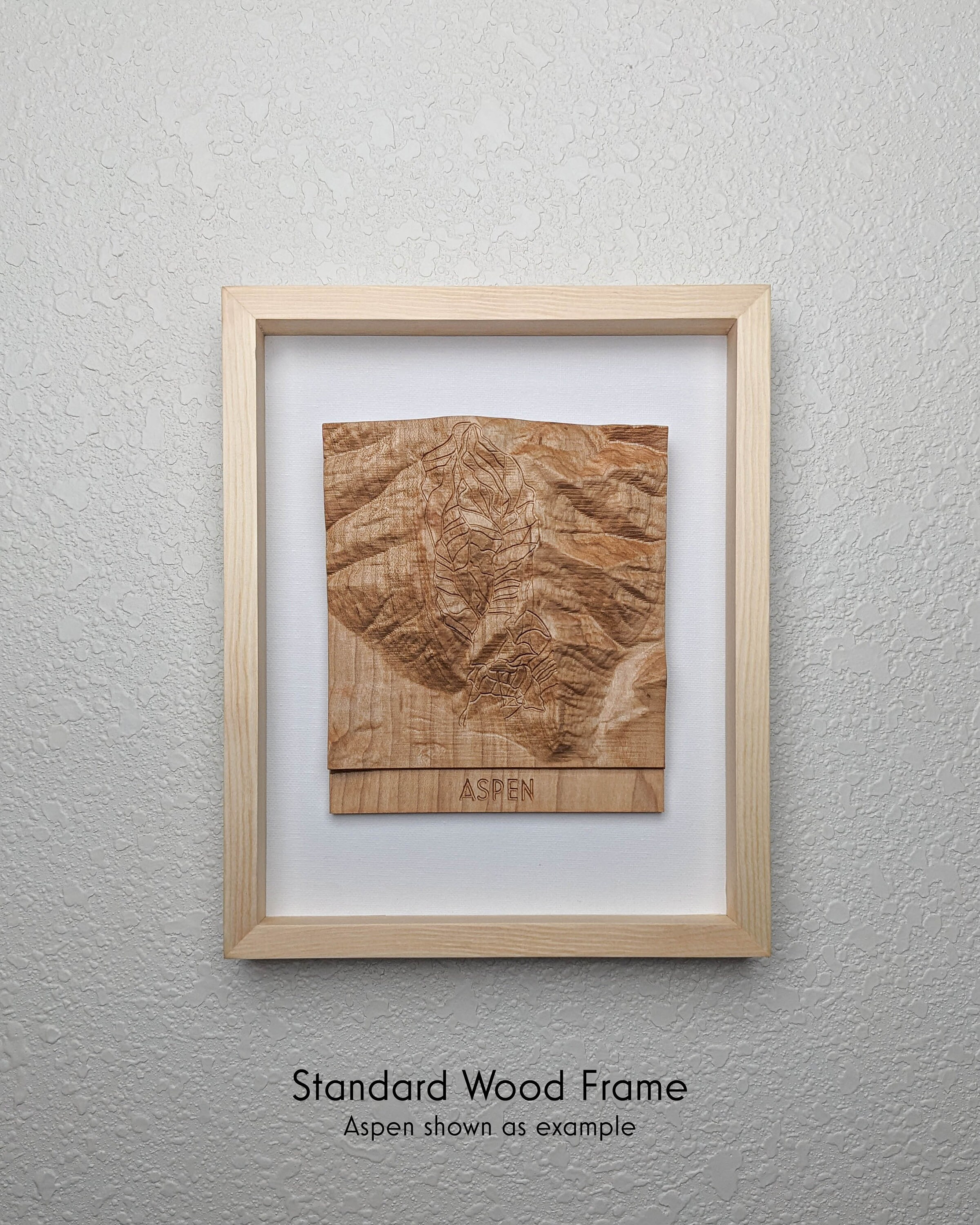 Vail - 3D Wood Ski Map - Topographic Model - Etsy