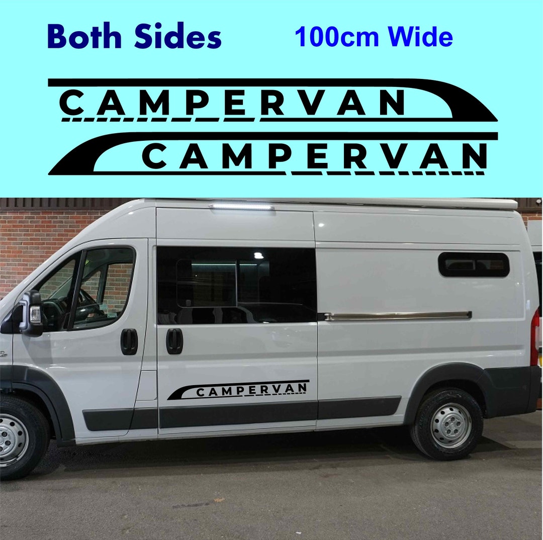 Motorhome Camper Van Caravan Stickers Decal Graphic Motorhome Decal TVP ...