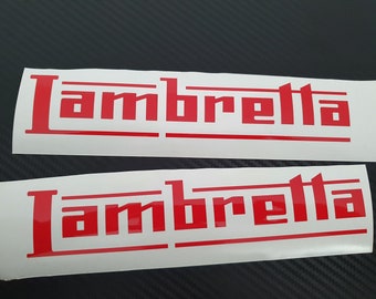 Lambretta Stickers - Etsy UK