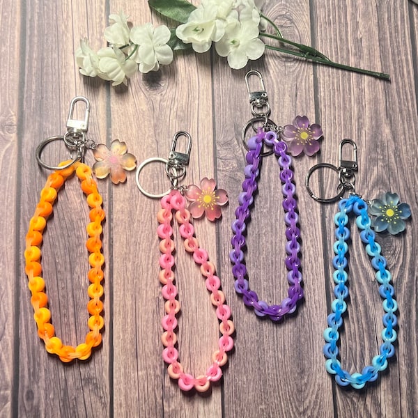 Pony Bead Keychain - Etsy