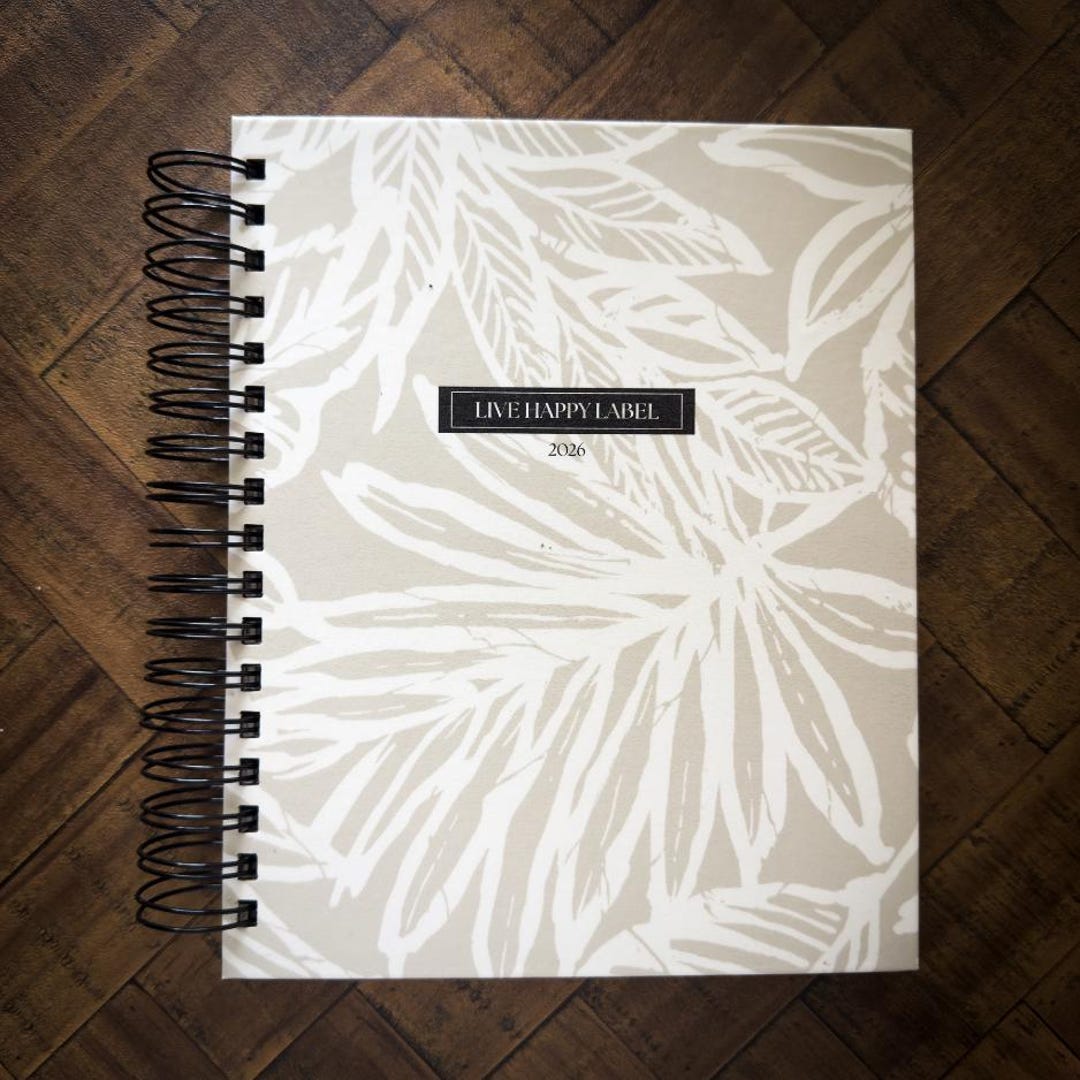 2026 Spiral Bound Weekly Planner – Box Layout, Goal Setting & Habit ...