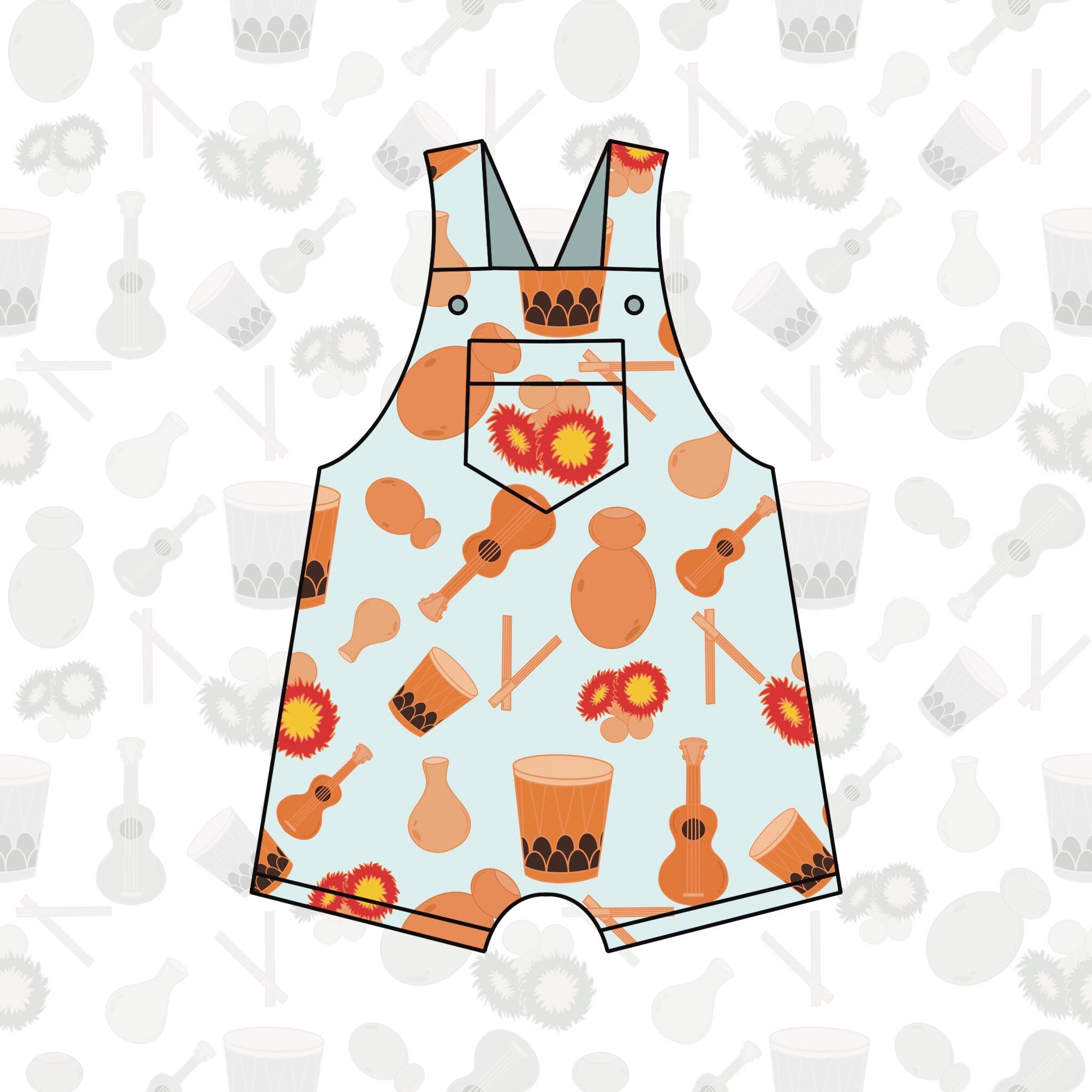 Hula Instruments Seamless File - Etsy