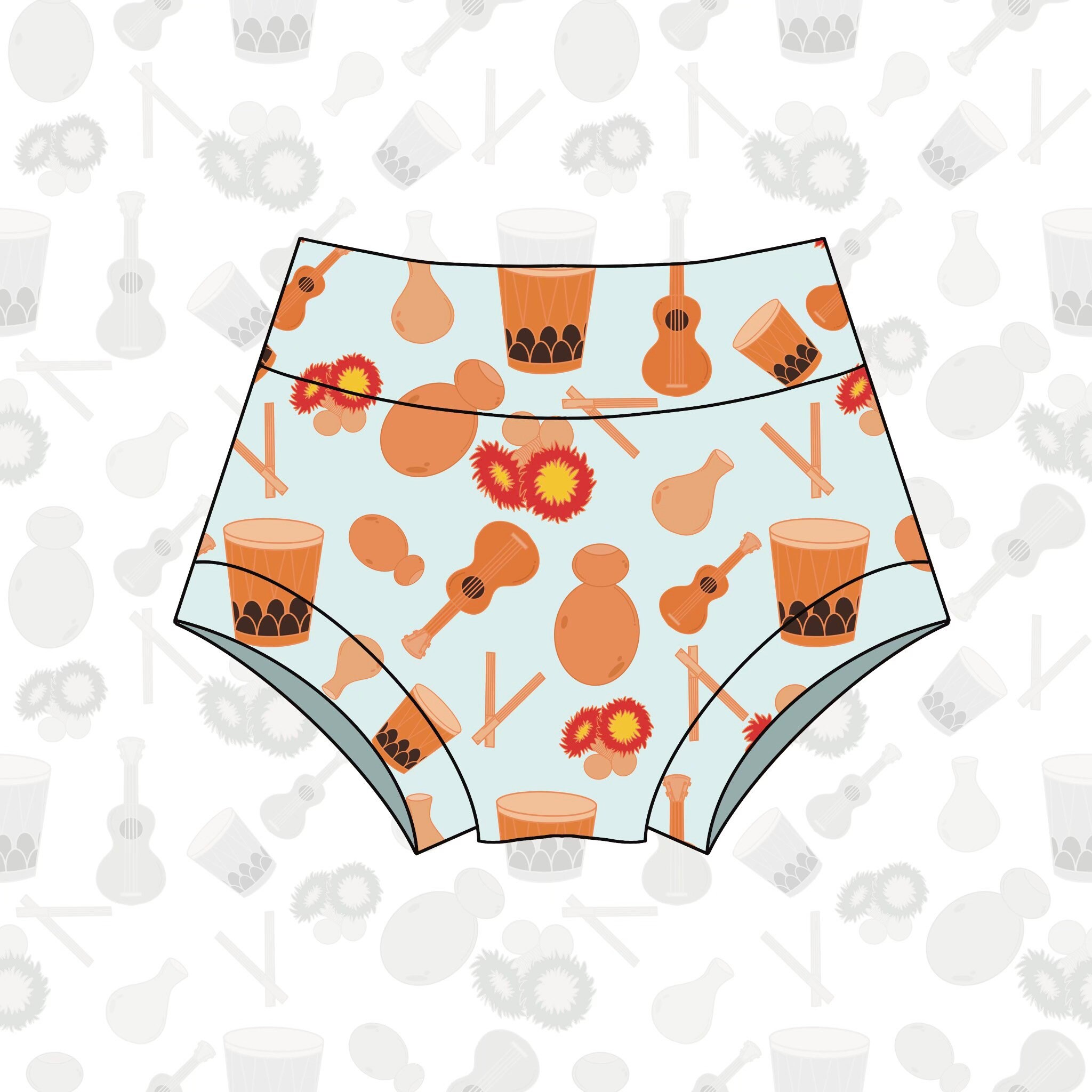 Hula Instruments Seamless File - Etsy