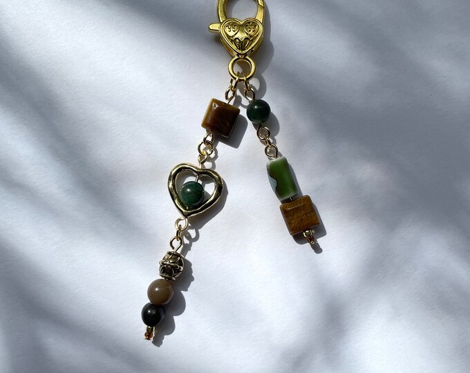 Y2K Keychain Earthy Aesthetic - Etsy
