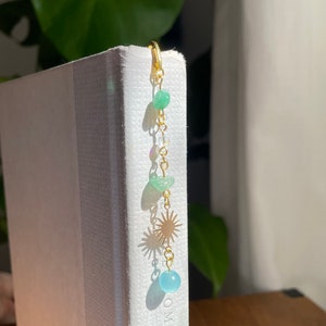 Cute Crystal Bookmark - Etsy