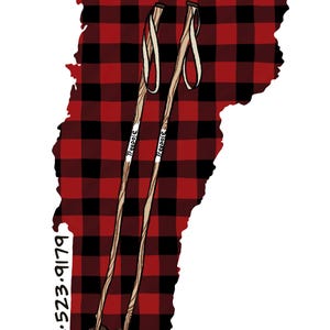 Lurk- Traditional Telemark Norway Ski Staff - Etsy