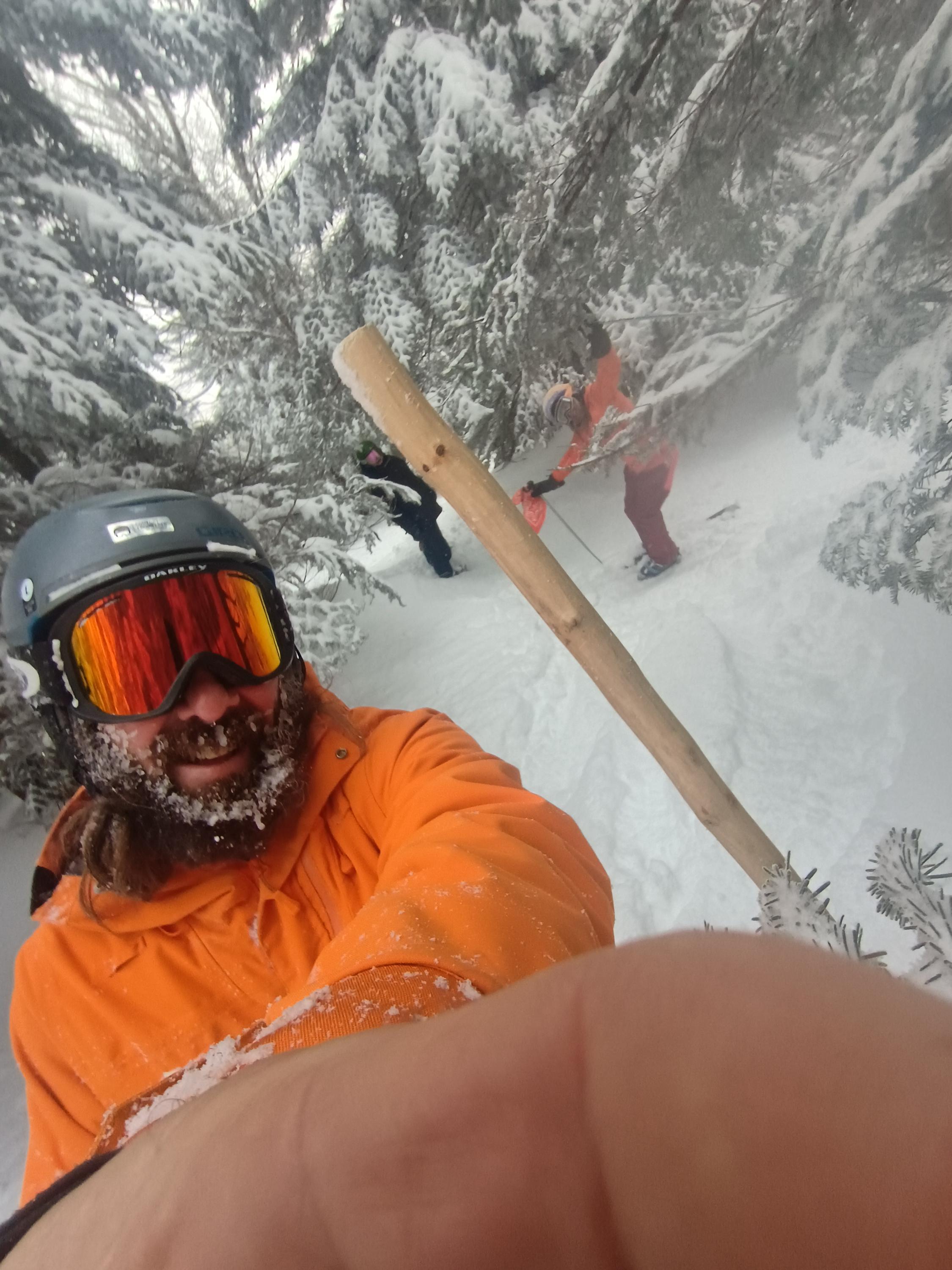Lurk- Traditional Telemark Norway Ski Staff - Etsy
