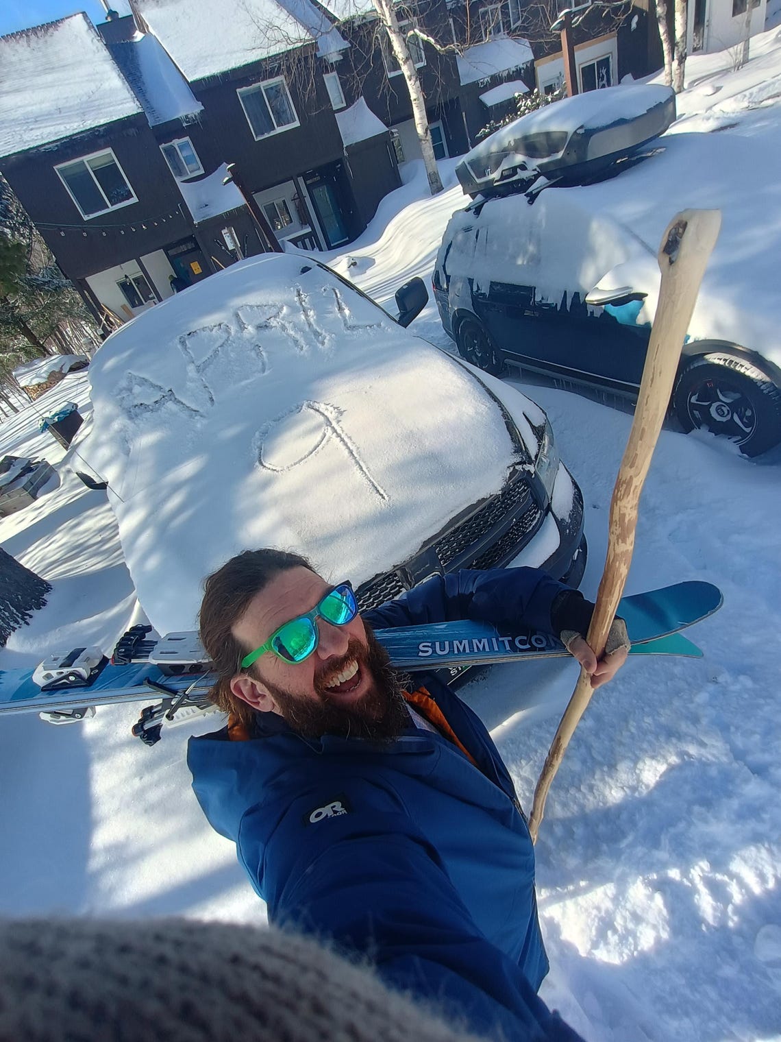Lurk- Traditional Telemark Norway Ski Staff - Etsy