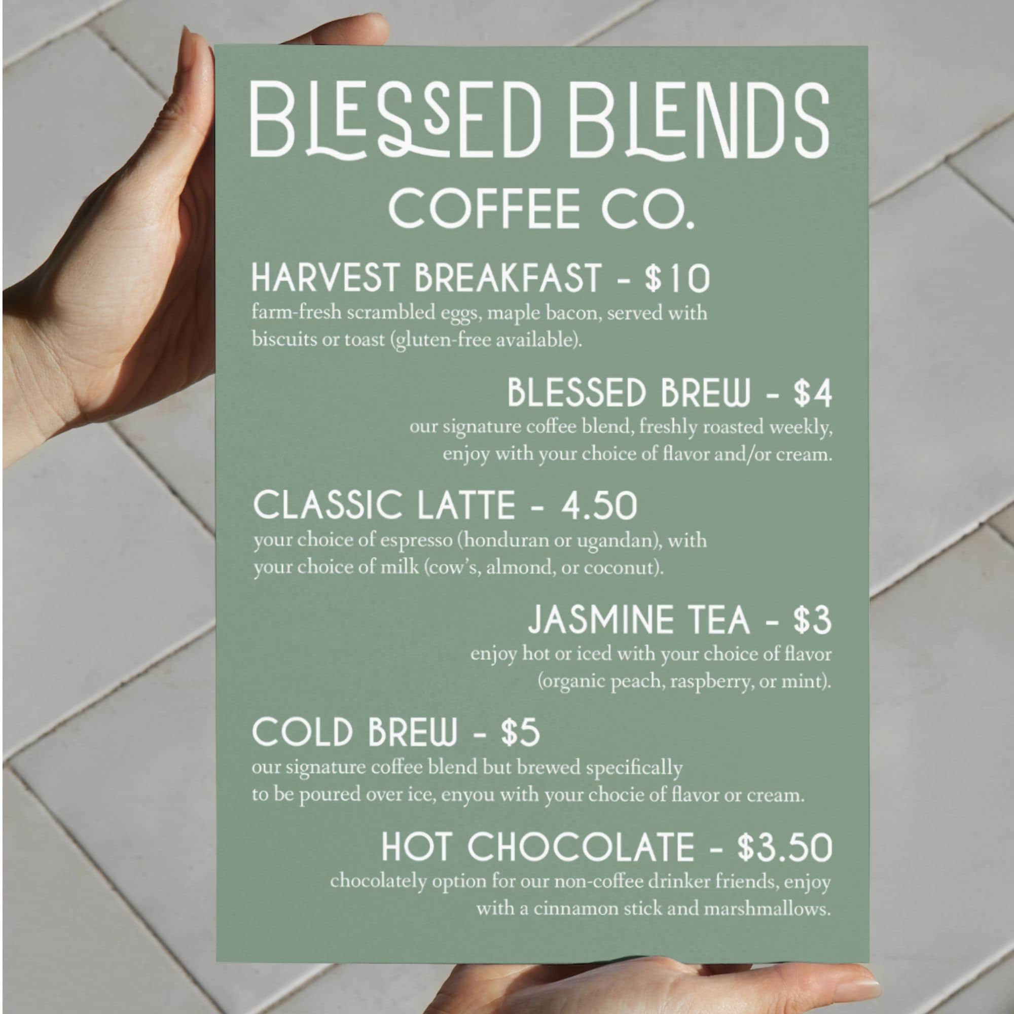 Custom Menu Designs: Elevate Your Dining Experience - Etsy