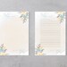Printable Digital Diary Writing Paper With and Without Lines, Letter ...