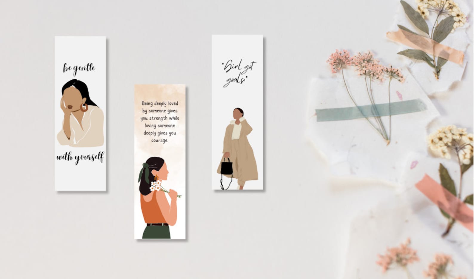 Printable Motivational Quotes Bookmarks Template, Printable Bookmarks ...