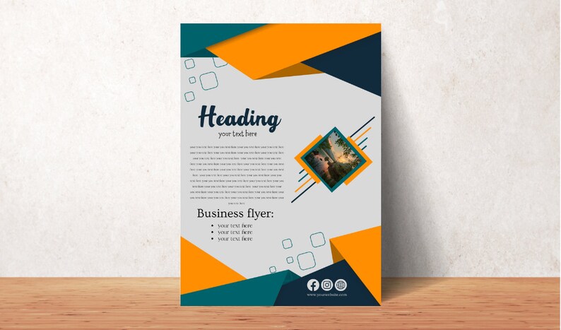 Editable Flyer Template | Instant Download | Printable Flyer Design ...
