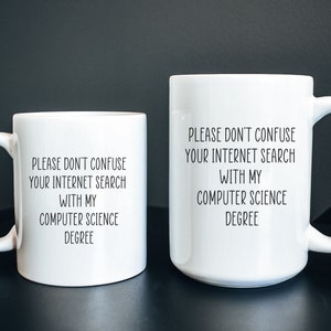 Computer Science, Computer Science Mug, Computer Science Gifts ...