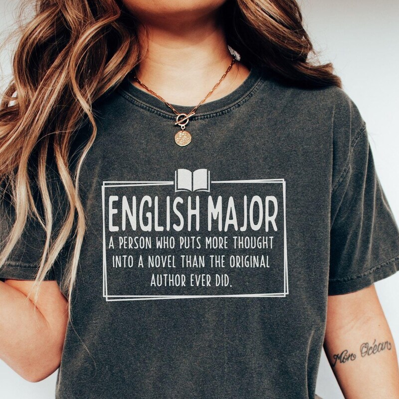 English Major - Etsy