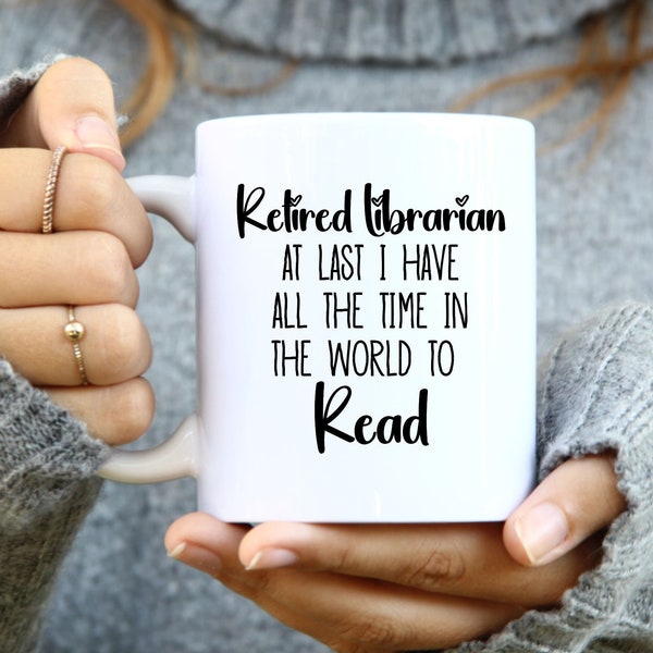 Retired Librarian Gifts - Etsy