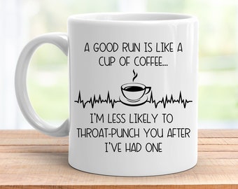 Funny Running Mug - Etsy