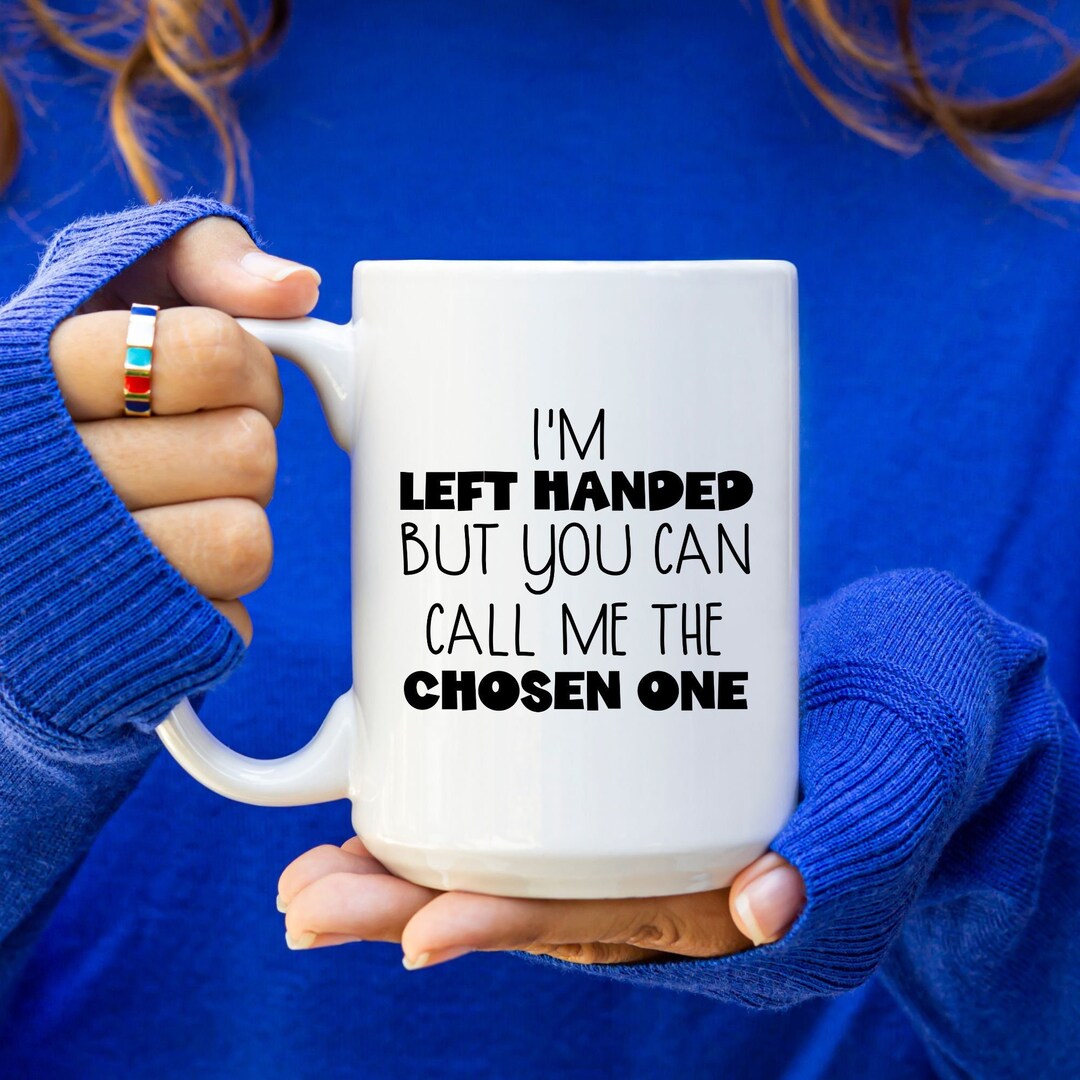 Left Handed, Left Handed Mug, Southpaw, Left Hander Gift, Lefty Gift ...