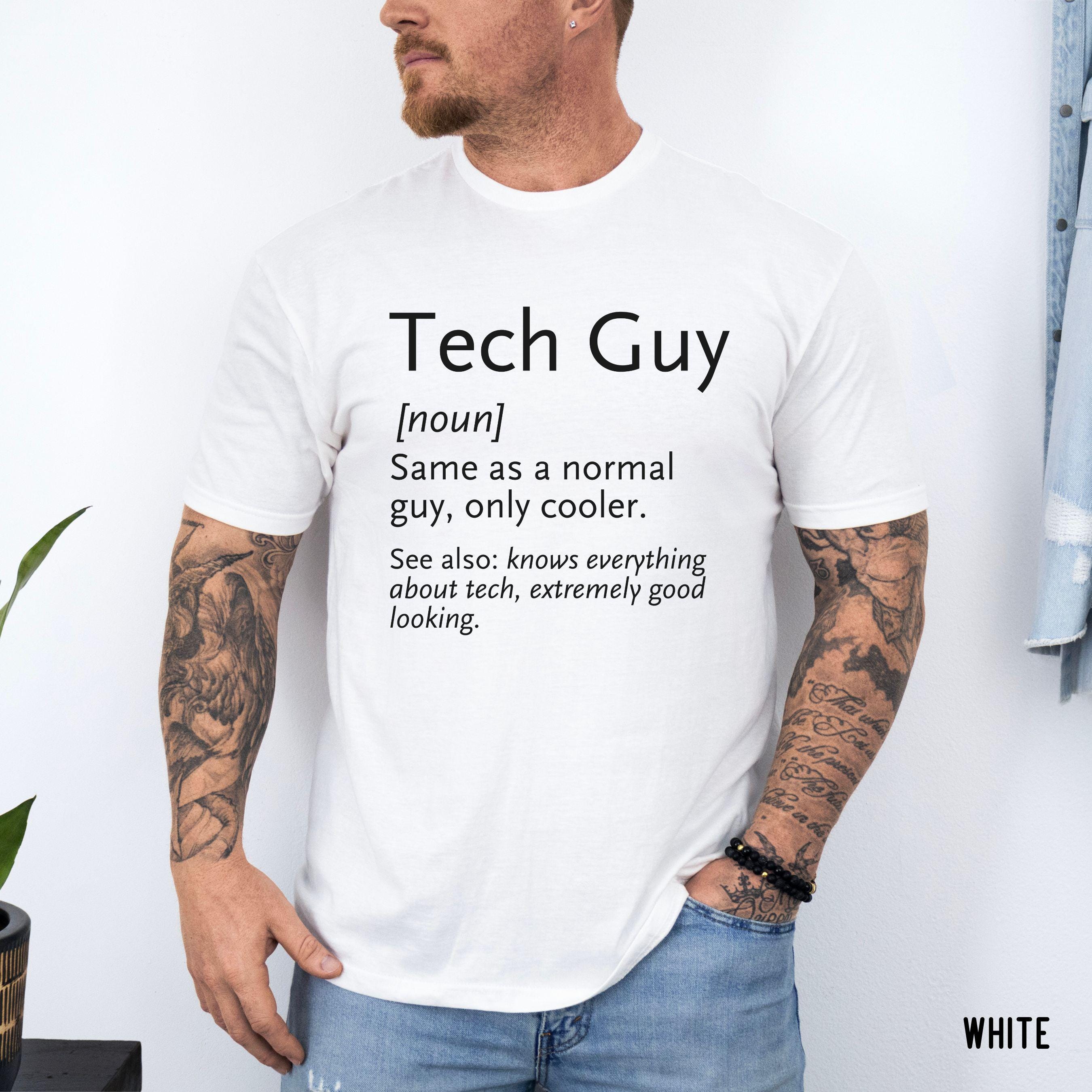 Tech Support Gift, Tech Guy Shirt, Definition Shirt, Computer Geek Gift ...