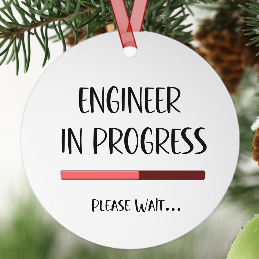 Engineer Gift, Engineering Gift, Engineer Ornament, Engineer Graduation ...
