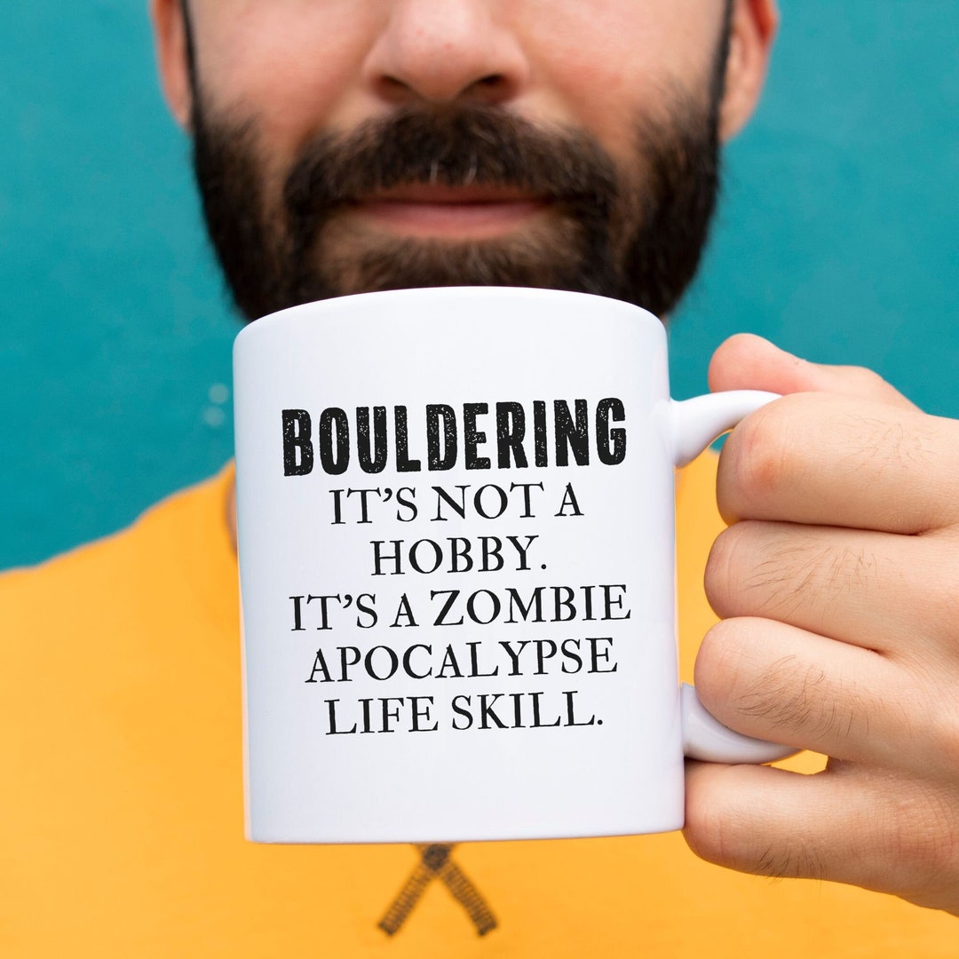 Bouldering Gifts, Rock Climbing Gifts, Bouldering Mug, Rock Climber ...