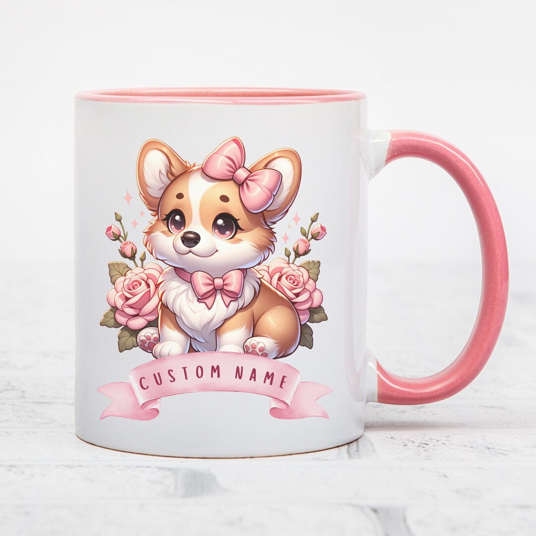 Coquette Gift, Welsh Corgi, Cardigan Corgi, Personalized for Customer ...