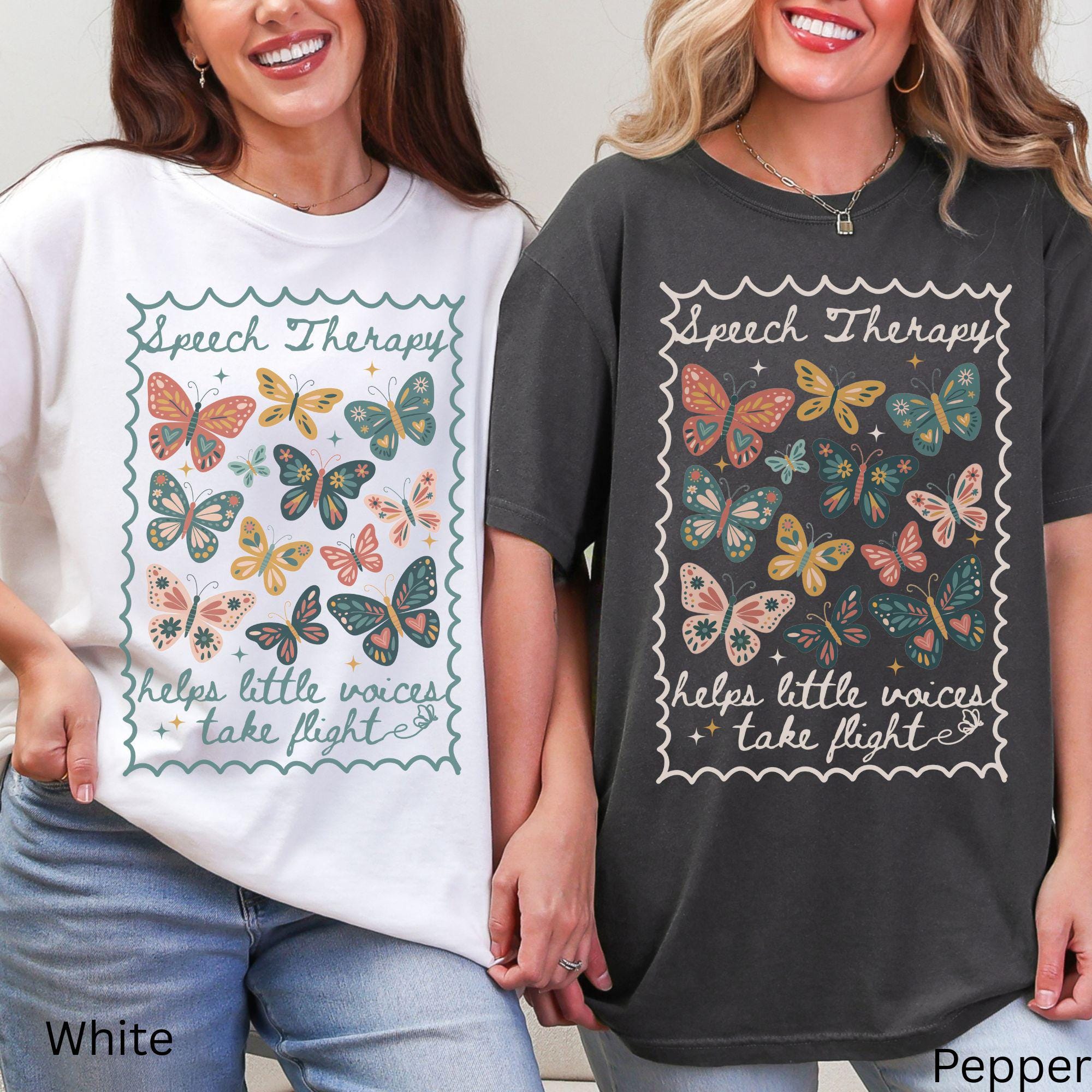 SLP Shirt, SLP Gift, Comfort Colors Tee-shirt, Speech Language ...