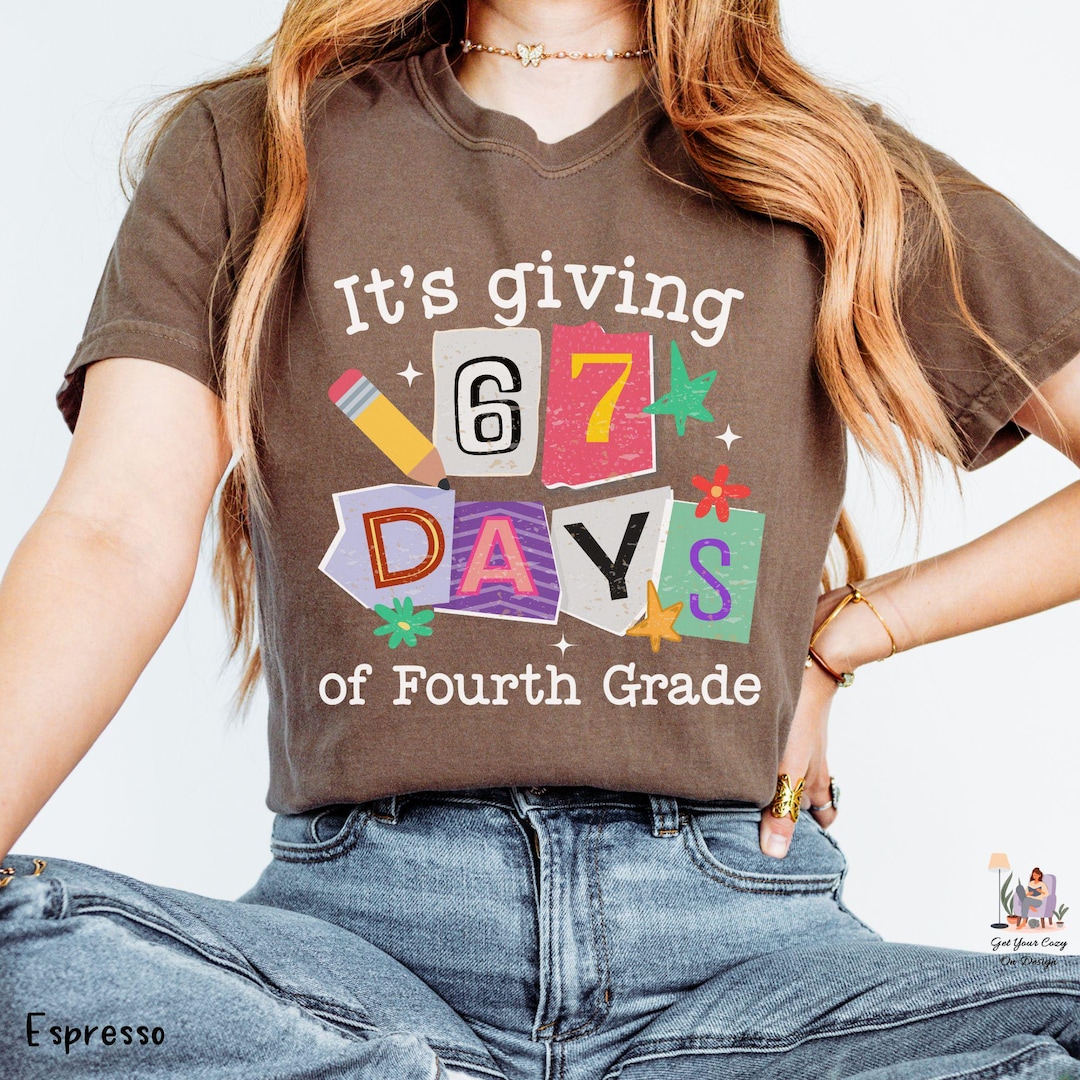 Fourth Grade Teacher Shirt, 100 Days of School, Grade Level Team Shirts ...