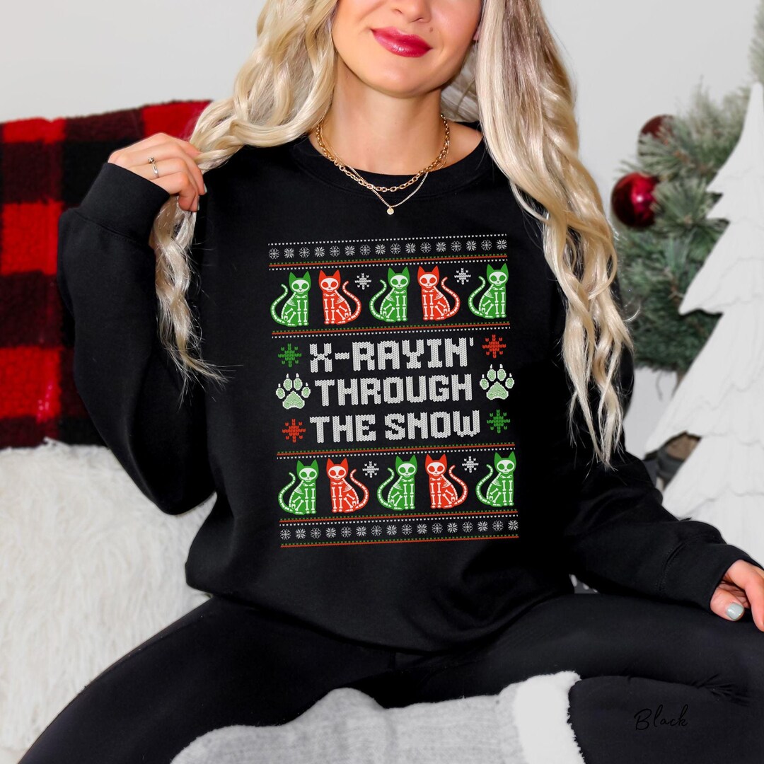 Veterinary Medicine, Ugly Christmas Sweater, Veterinarian Sweatshirt ...