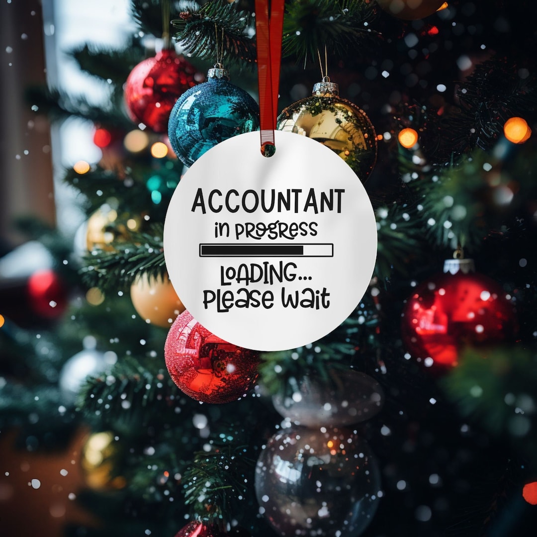 Accountant Gift, Accountant Personalized, Accountant Ornament ...
