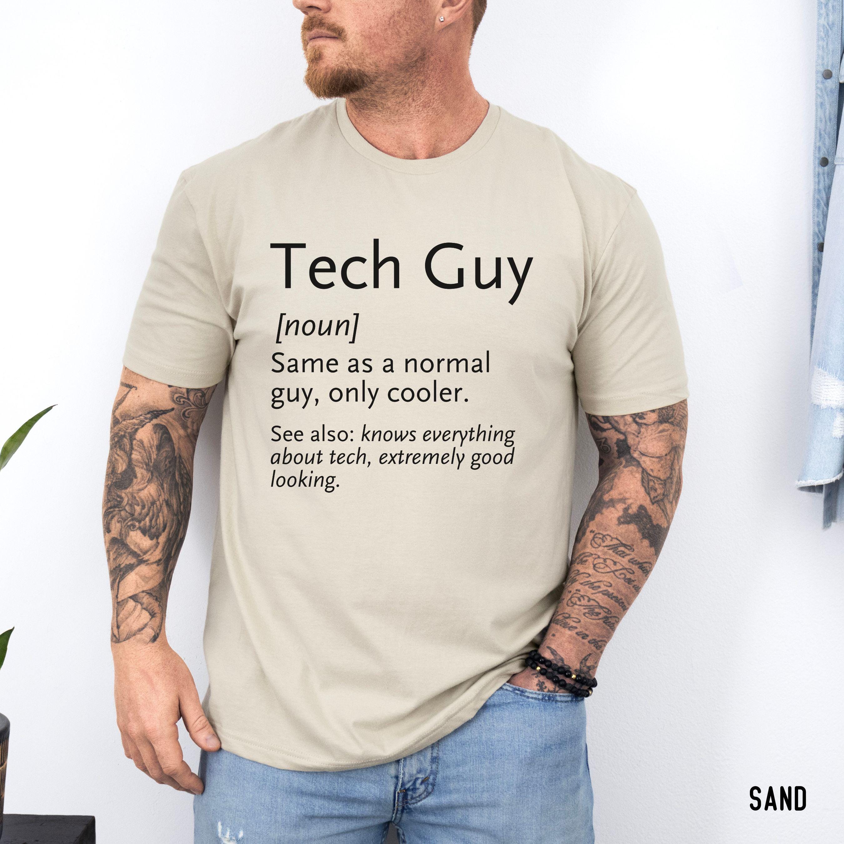 Tech Support Gift, Tech Guy Shirt, Definition Shirt, Computer Geek Gift ...