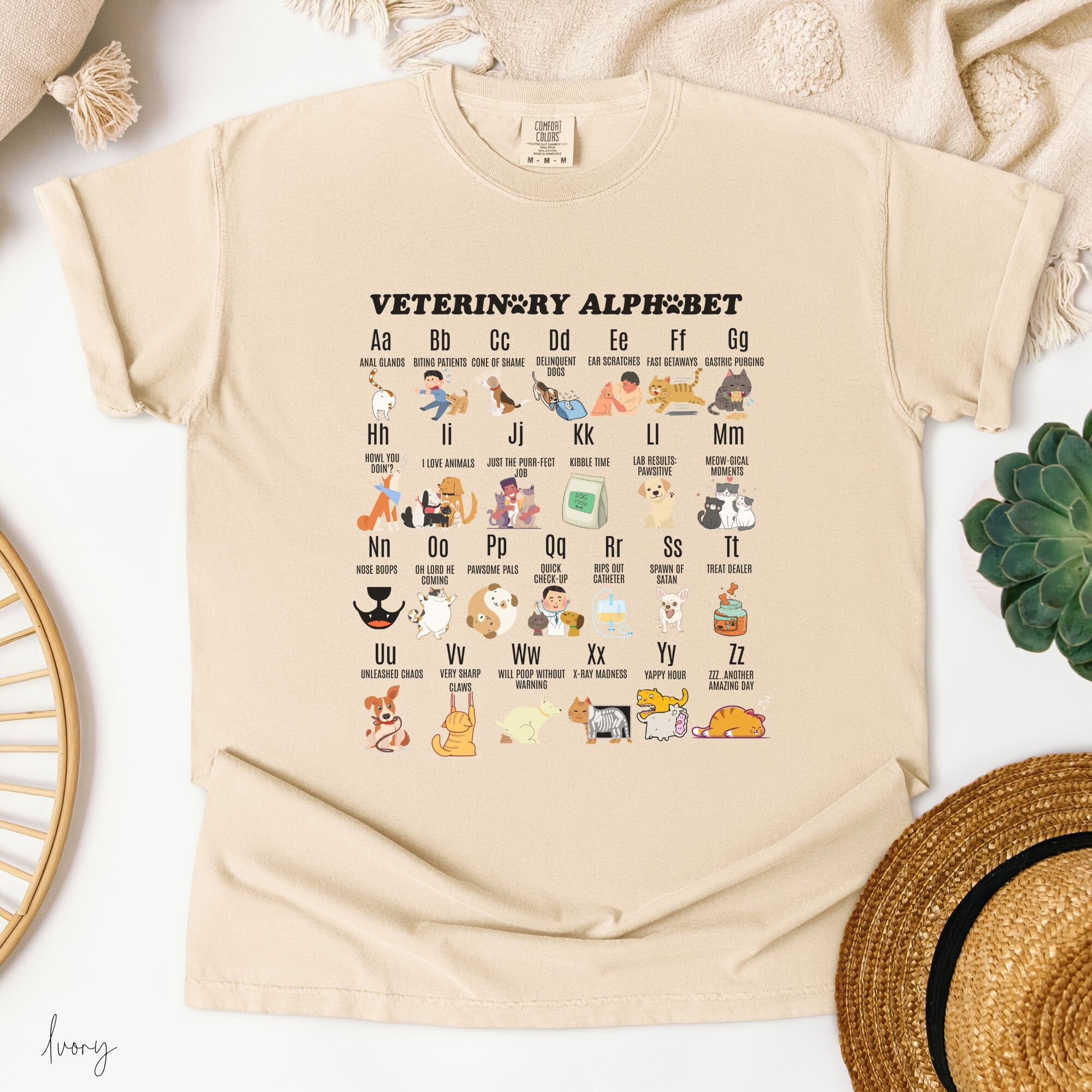 Veterinary Medicine, Comfort Colors® Shirt, Veterinary Shirt ...