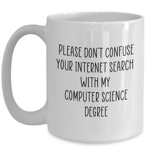 Computer Science, Computer Science Mug, Computer Science Gifts ...